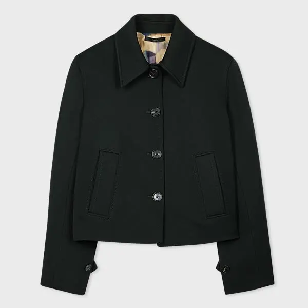 Paul Smith Cropped Wool Jacket