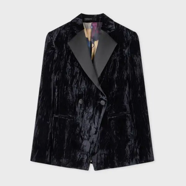 Paul Smith Velvet Double-breasted Evening Blazer