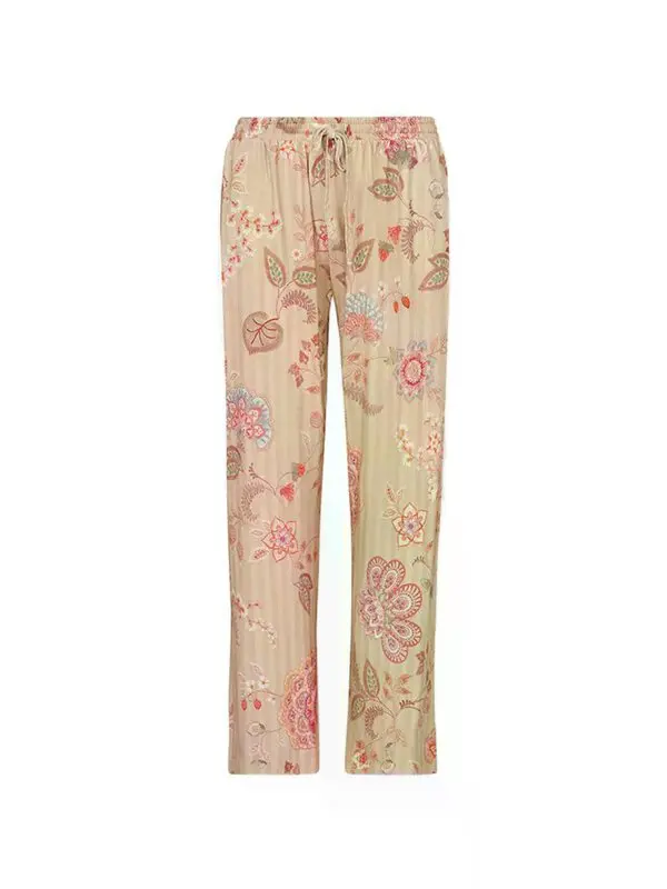 PIP STUDIO Floral-print Trousers - Neutrals