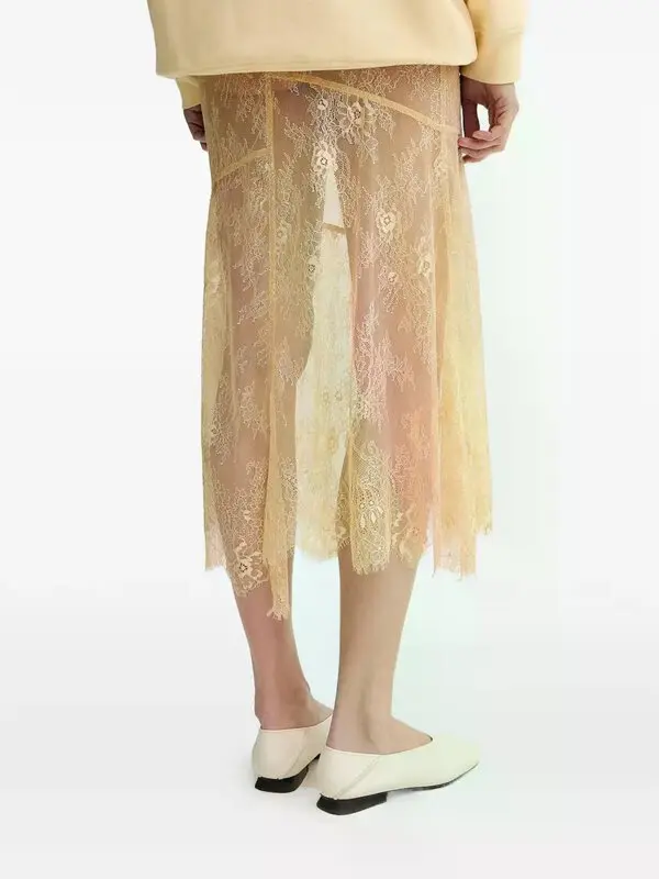 STAND STUDIO Lace Trim Skirt