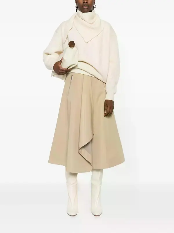 Nanushka A-line Midi Skirt