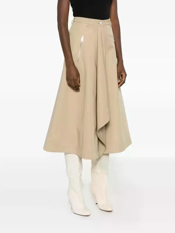 Nanushka A-line Midi Skirt