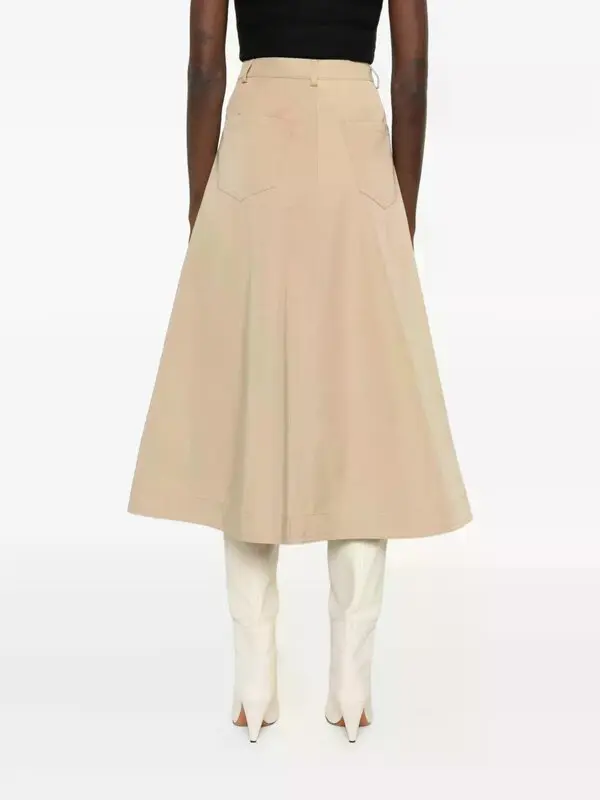 Nanushka A-line Midi Skirt