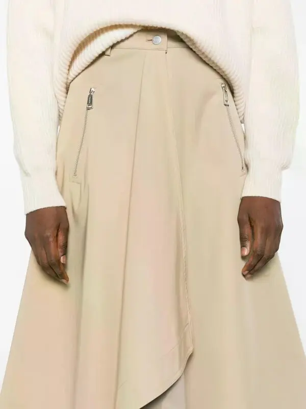 Nanushka A-line Midi Skirt