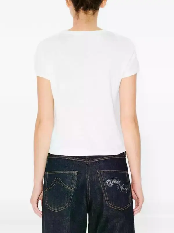 Kenzo Bunny-print T-shirt - White