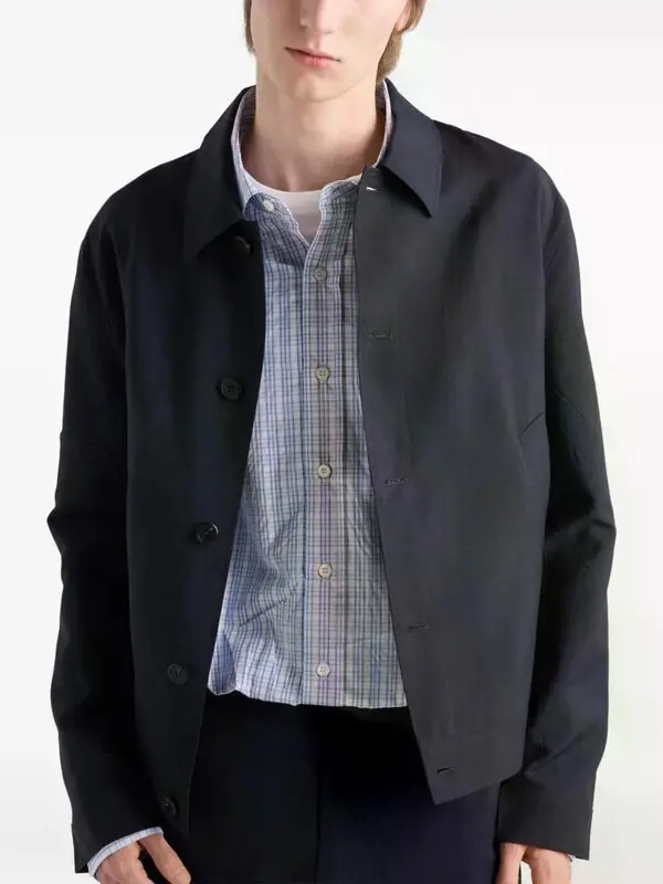Prada Buttoned Jacket - Blue