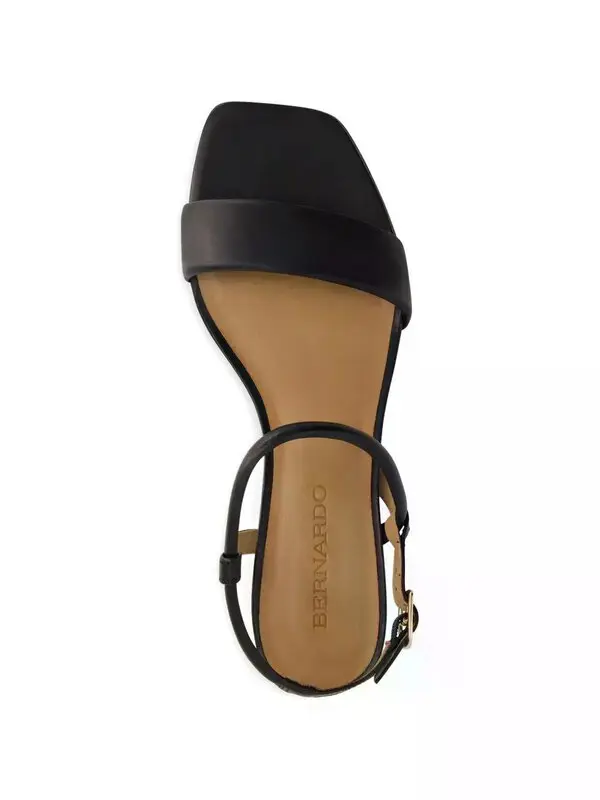 Bernardo Josei Leather Sandals - Black