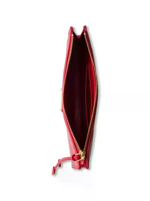 Prada Leather Wallet - Red