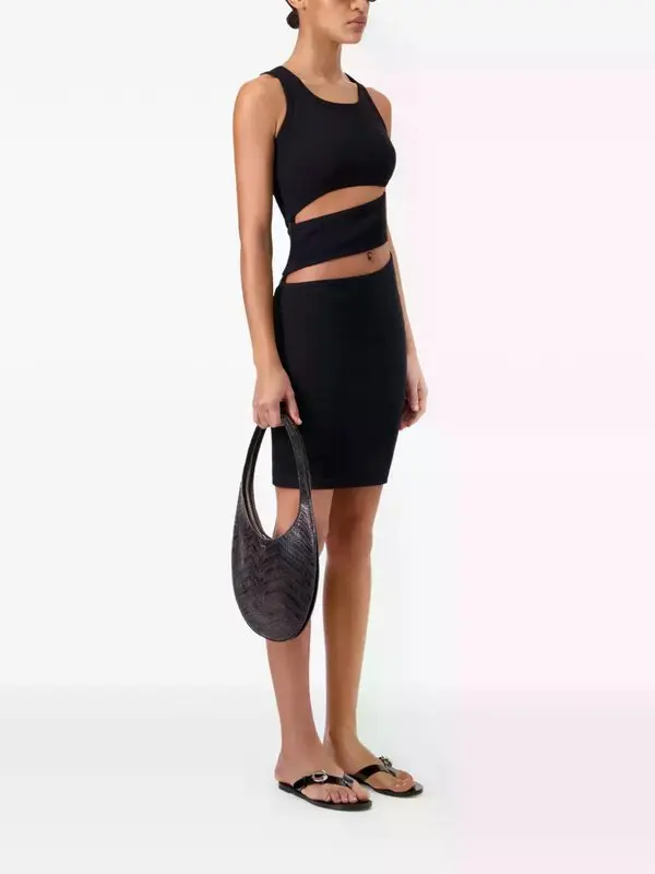 Coperni Cut-out Mini Dress - Black