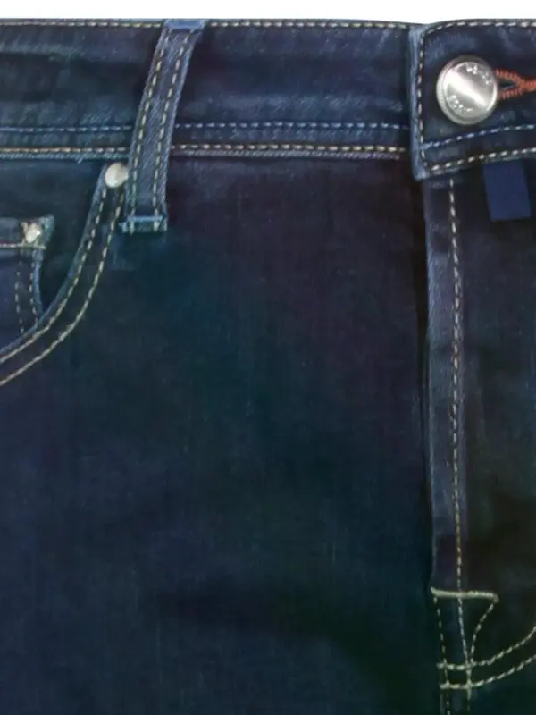 Jacob Cohen Pocket Detail Jeans - Blue