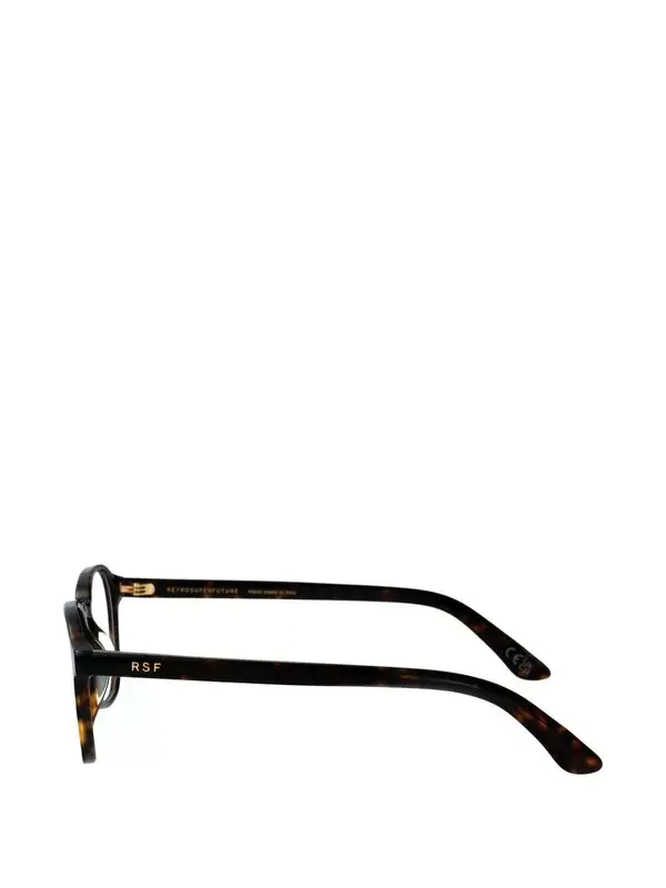 RETROSUPERFUTURE Numero 02 Round-frame Glasses - Brown
