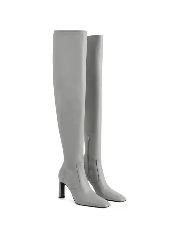 TOTEME Square-toe Zip-fastening Knee-high Boots
