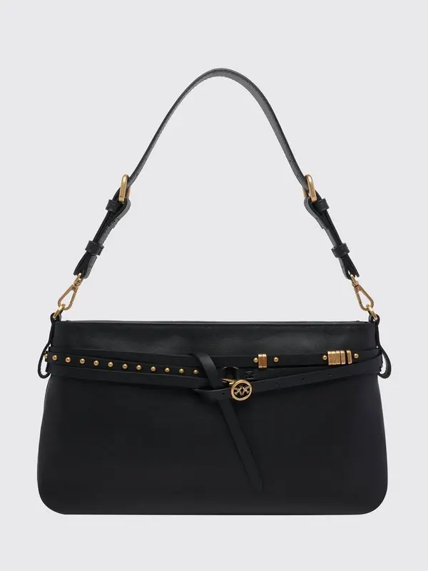 Pinko Leather Belt Bag - Black