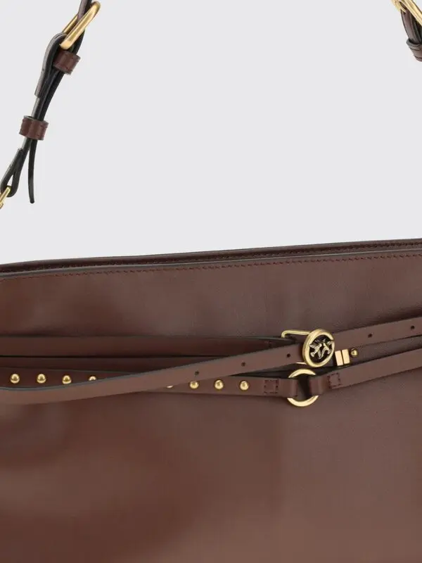 Pinko Leather Belt Bag - Wine
