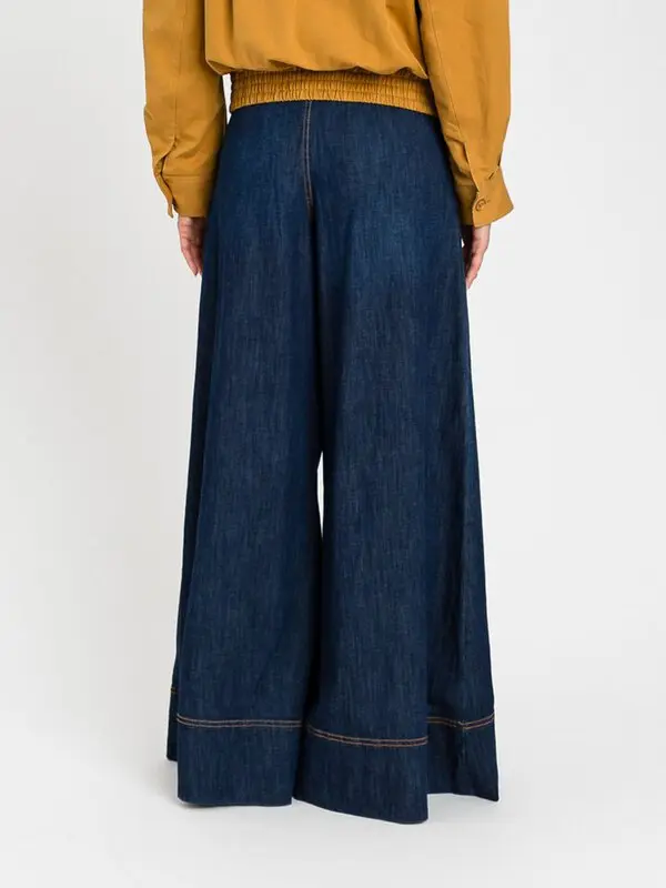 TWINSET Cotton Flare Jeans