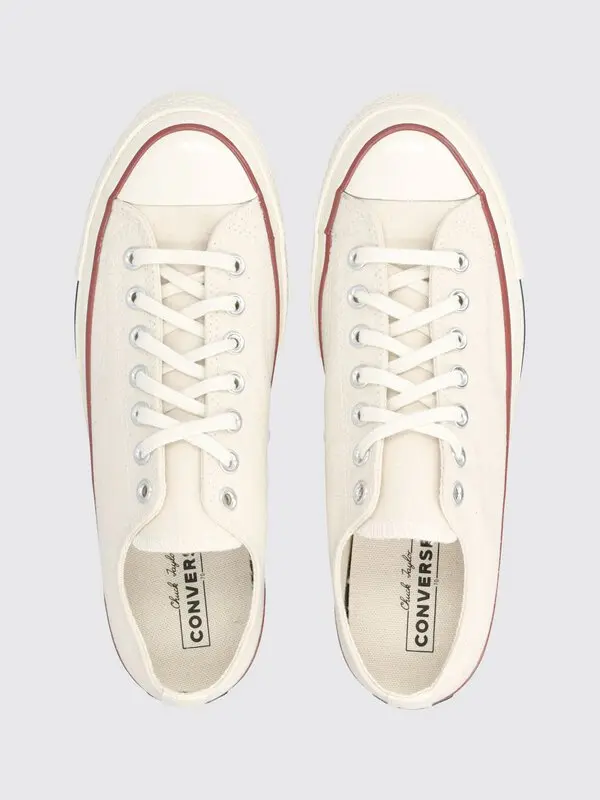 CONVERSE Canvas Lace-up Sneakers - Cream