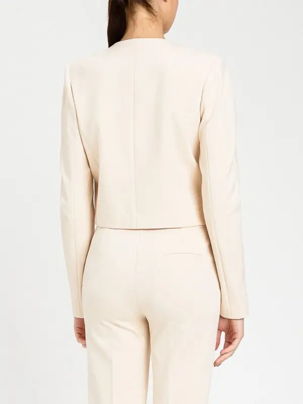TWINSET Stretch Viscose Crêpe Cigarette Trousers