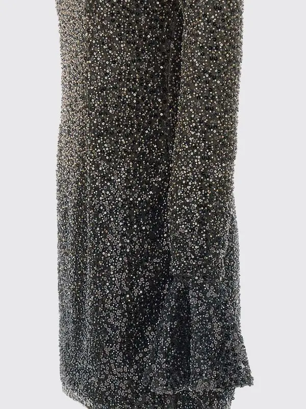 ROTATE BY BIRGER CHRISTENSEN Sequin Embellished Mini Dress - Black