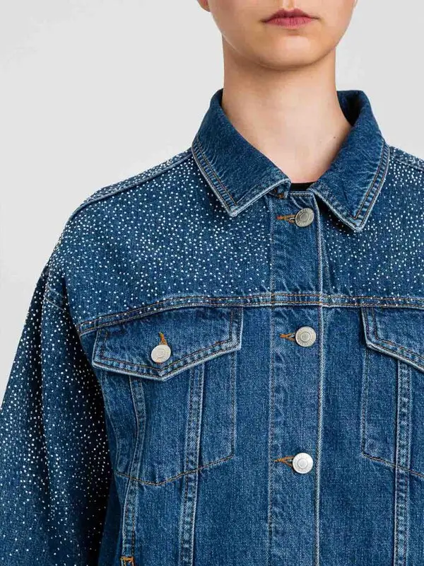 TWINSET Embellished Crystal Jacket