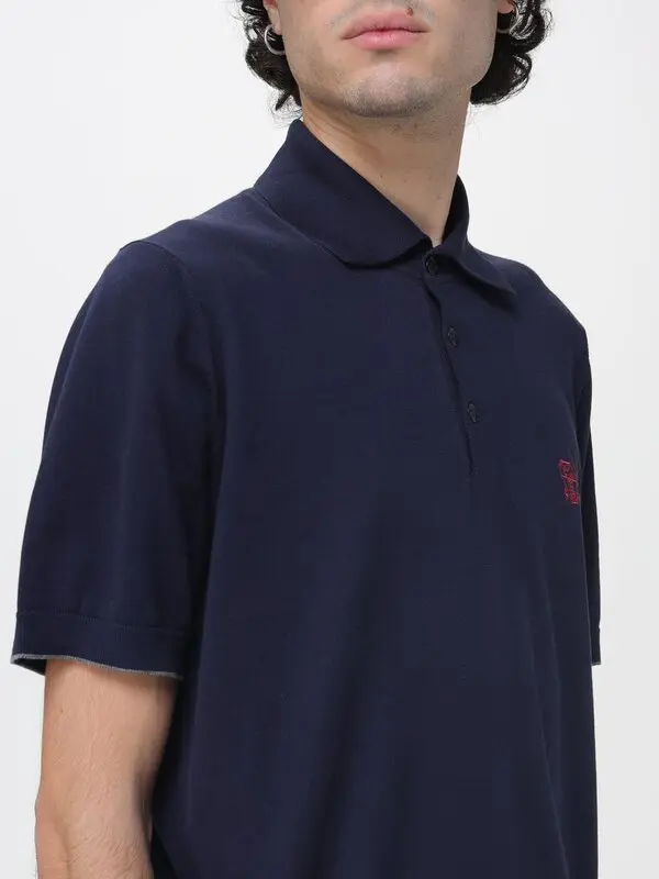 Brunello Cucinelli Polo Shirt - Blue