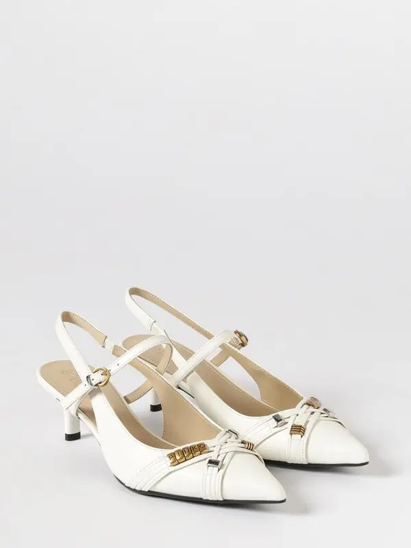 Pinko Slingback Pumps - White