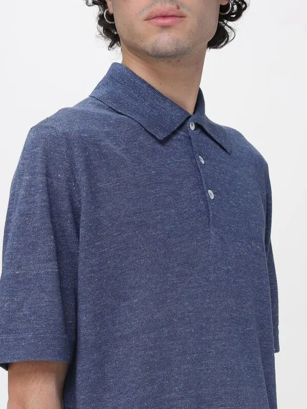 Brunello Cucinelli Polo Shirt - Gnawed Blue