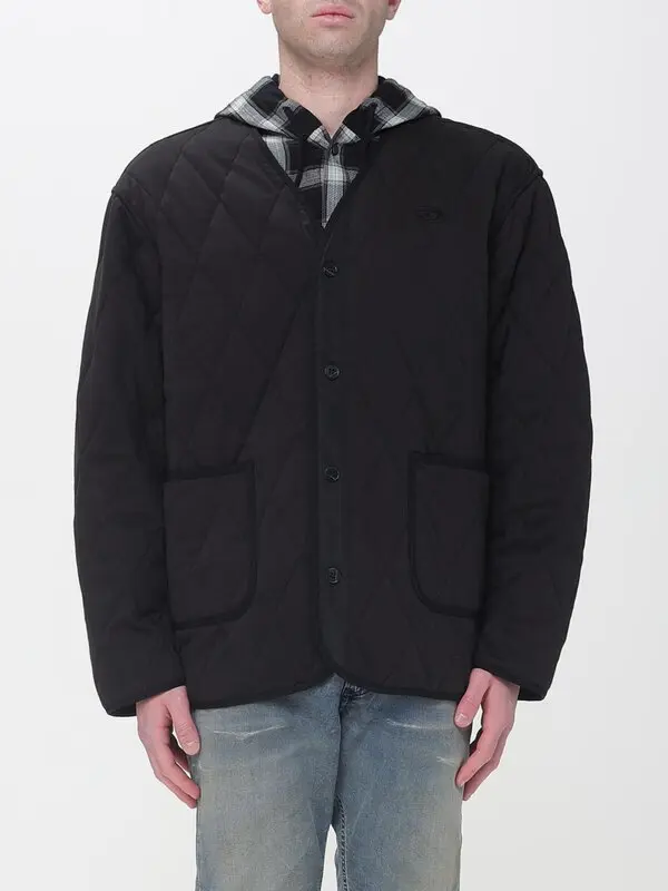 DIESEL® Quilted Jacket - Black