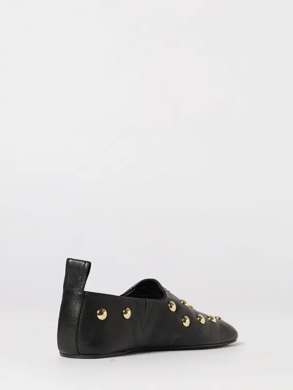 Chloé Studded Ballet Flats - Black