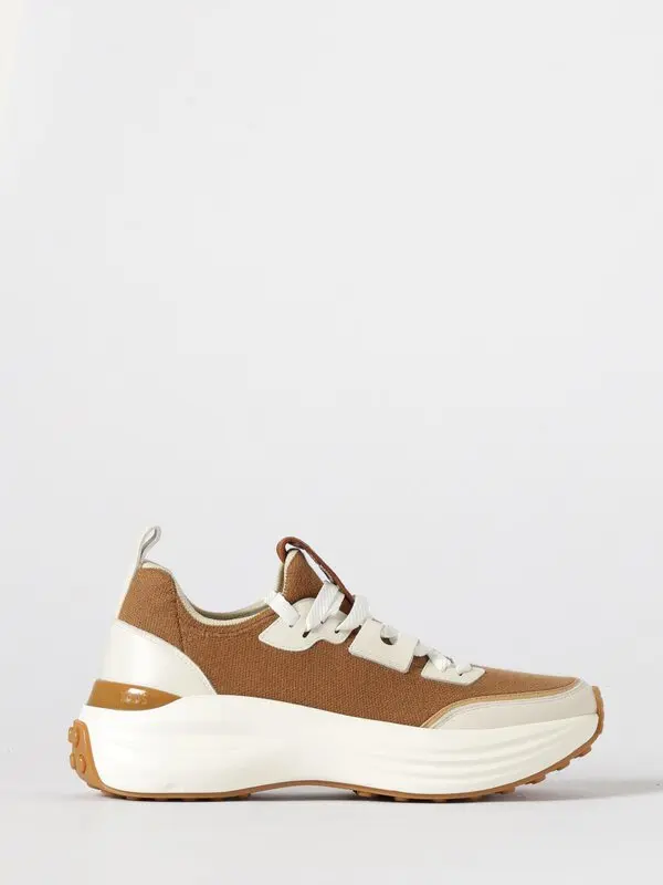 TOD'S Lace-up Sneakers - Brown
