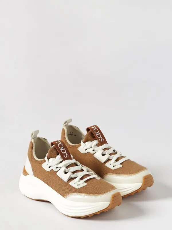 TOD'S Lace-up Sneakers - Brown