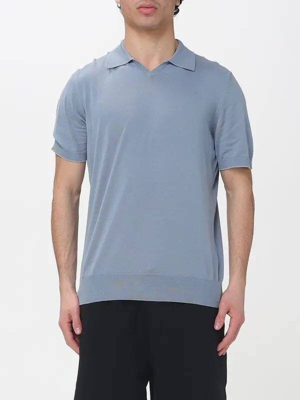 Brunello Cucinelli Polo Shirt - Gnawed Blue