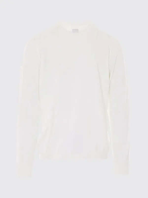 C.P. COMPANY Crew Neck Sweater - White