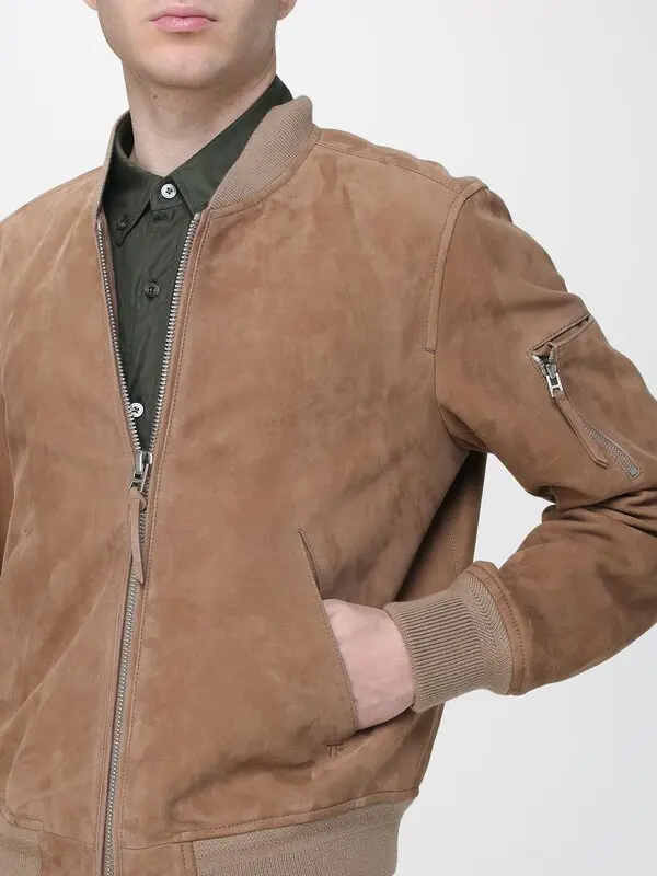 TOM FORD Suede Bomber Jacket