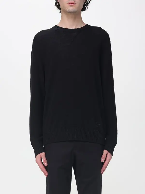 JIL SANDER Crew Neck Sweater - Black
