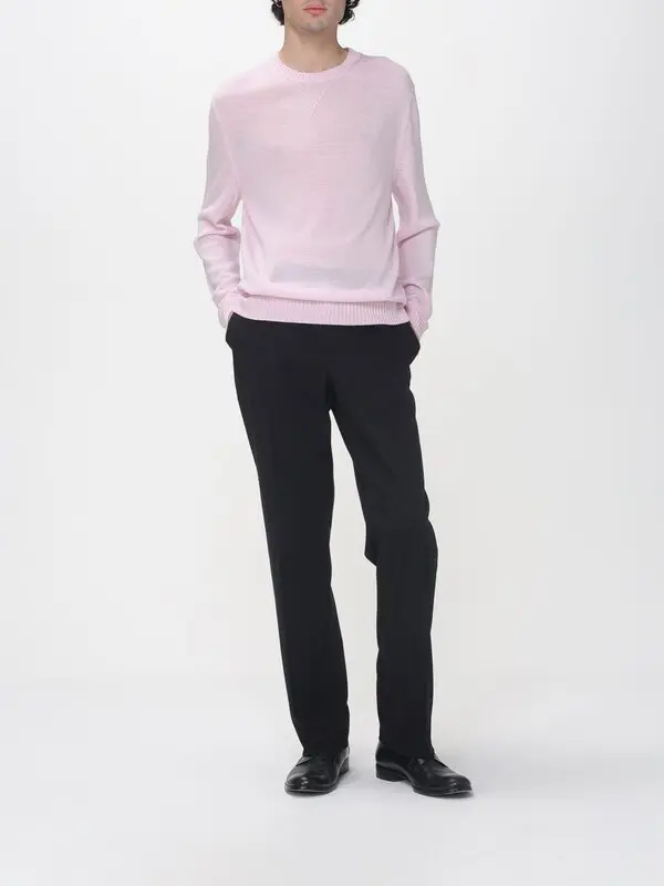 JIL SANDER Crew Neck Sweater - Pink