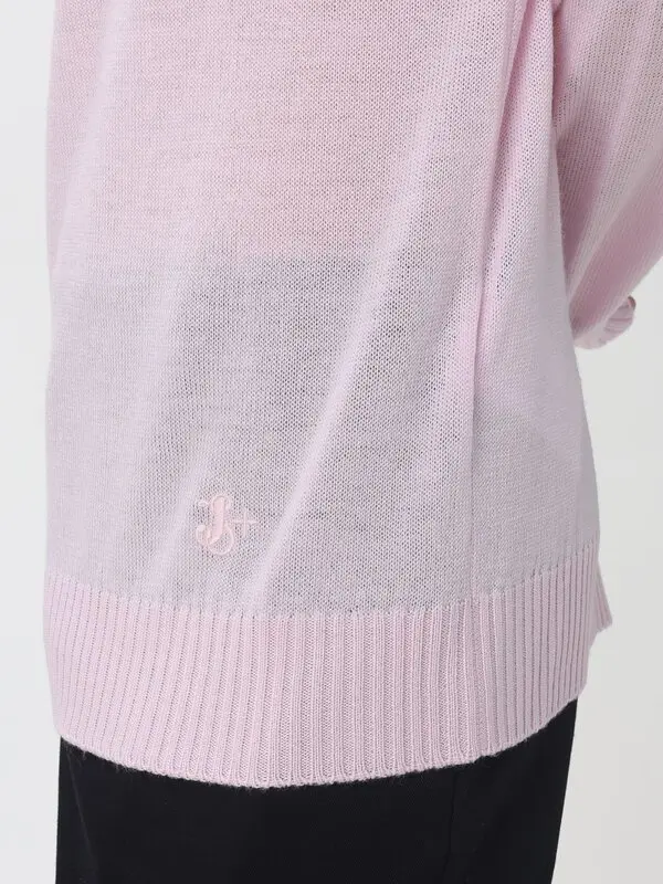 JIL SANDER Crew Neck Sweater - Pink