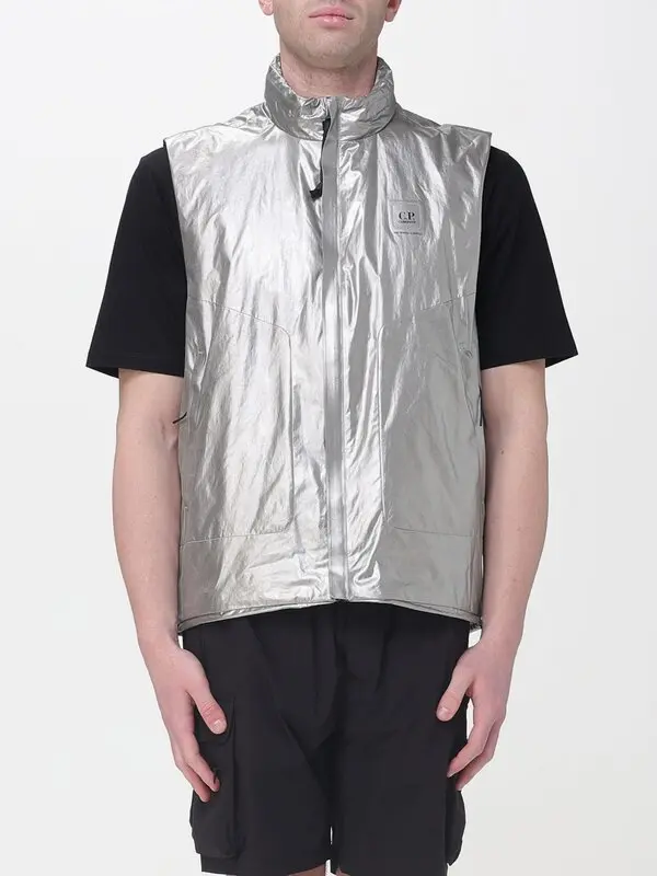 C.P. COMPANY Series Gilet - Silver
