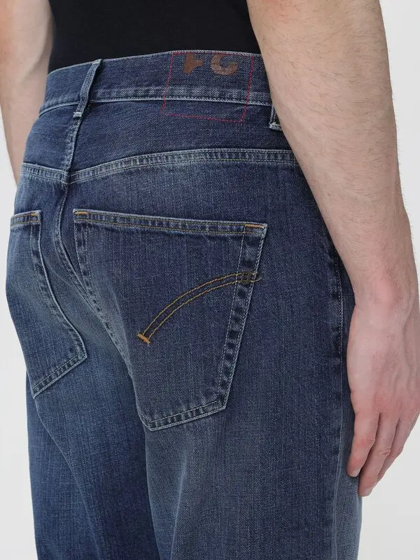 DONDUP Denim Shorts With Cuffed Hems - Blue