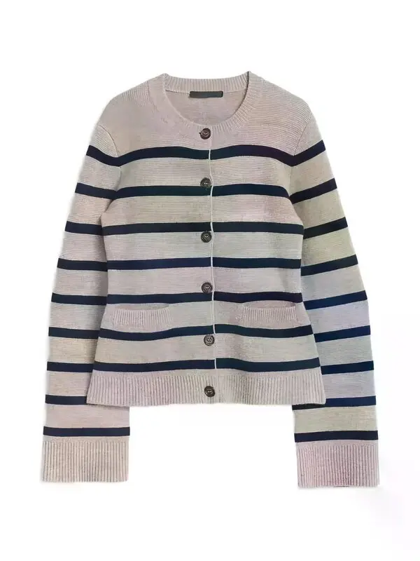 Jenni Kayne Striped Button Knitwear