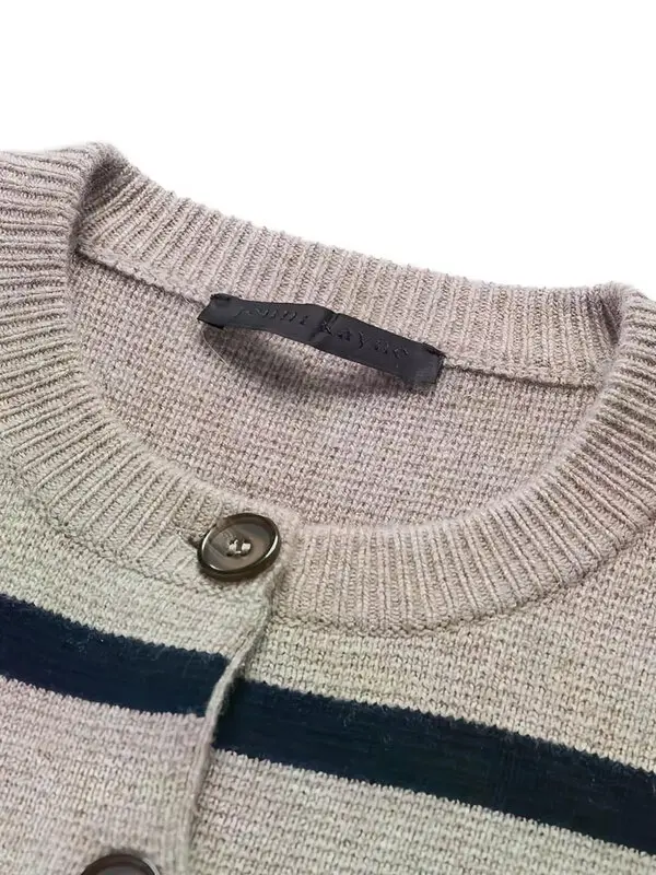 Jenni Kayne Striped Button Knitwear