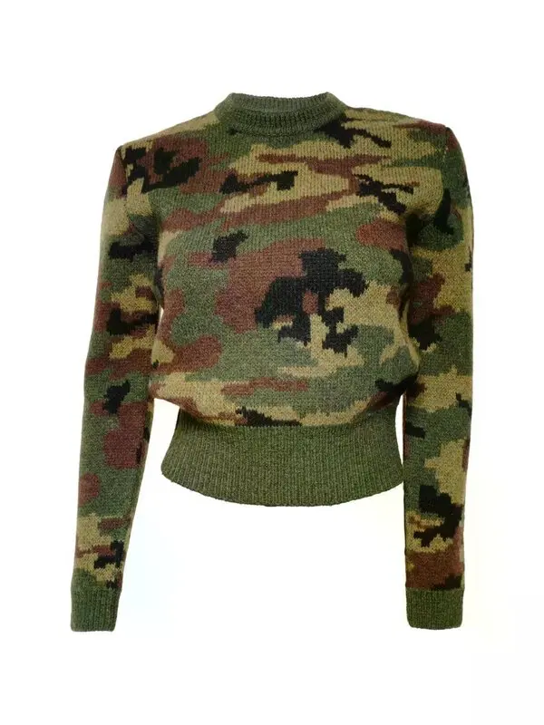 Miu Miu Camouflage-pattern Sweater