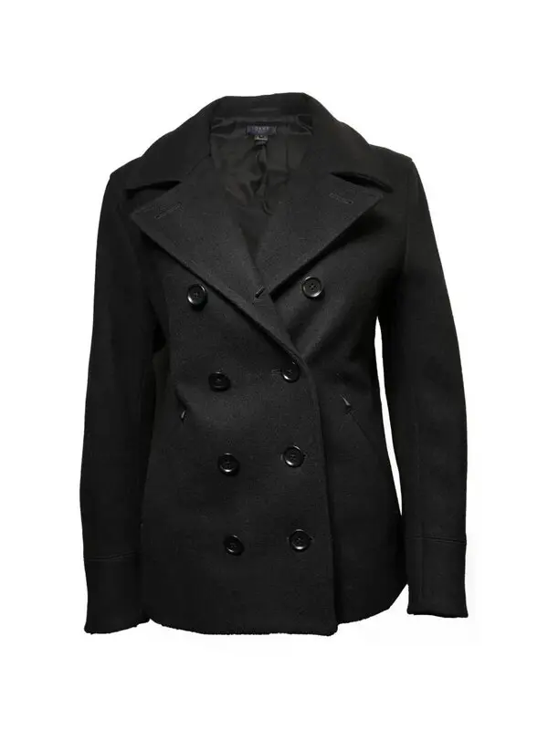 Loewe 1990s Double-breasted Wool Coat