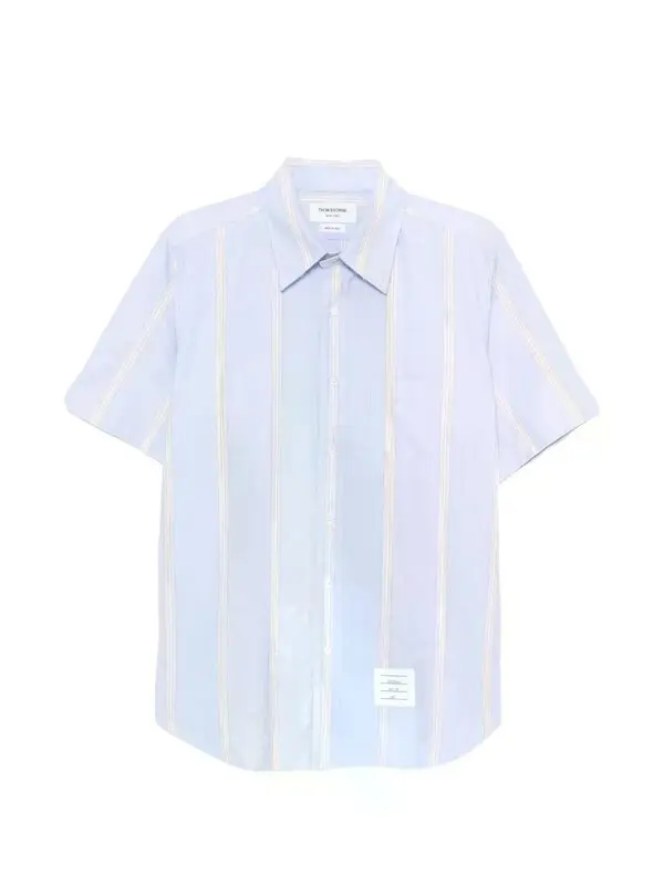 Thom Browne Striped Short-sleeve Shirt