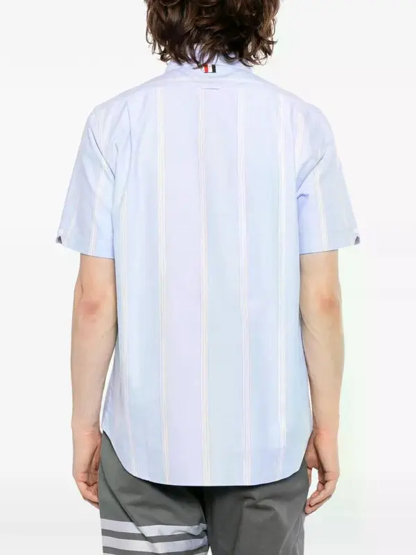 Thom Browne Striped Short-sleeve Shirt