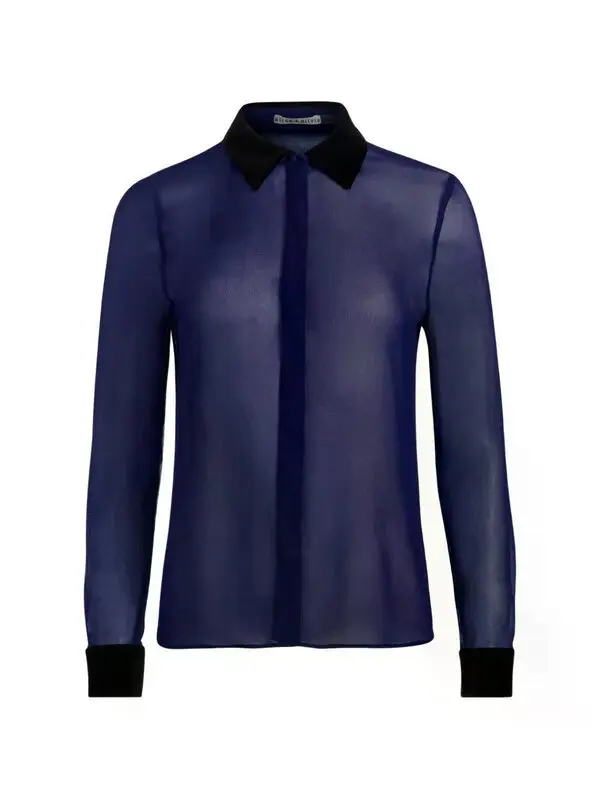 Alice + Olivia Willa Shirt - Blue