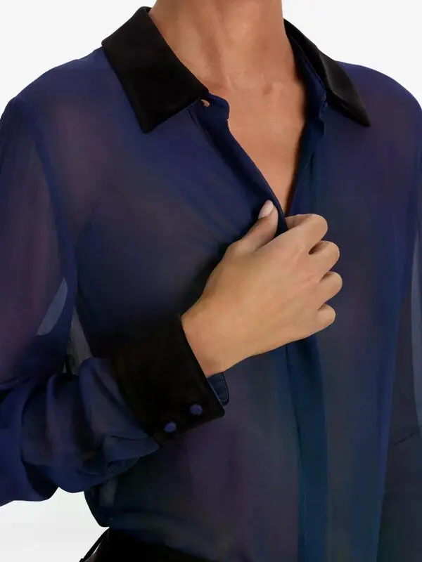 Alice + Olivia Willa Shirt - Blue