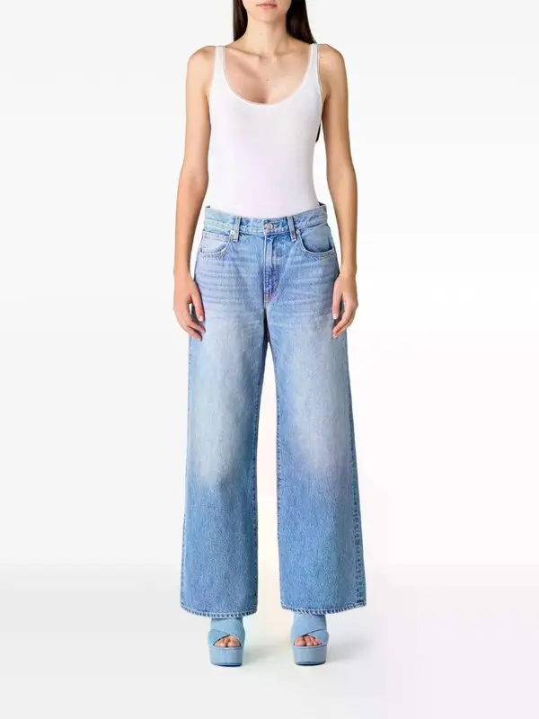 SLVRLAKE Selena Wide Leg Jeans