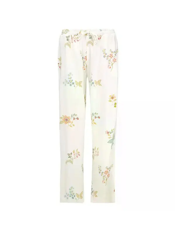 PIP STUDIO Floral Print Drawstring Trousers
