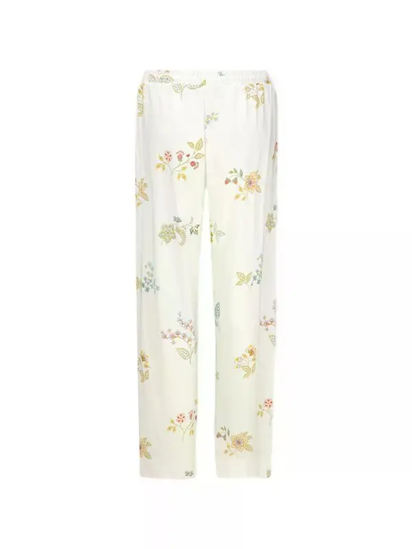 PIP STUDIO Floral Print Drawstring Trousers