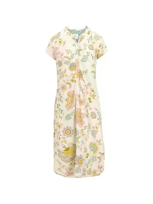 PIP STUDIO Floral Button Nightdress - White